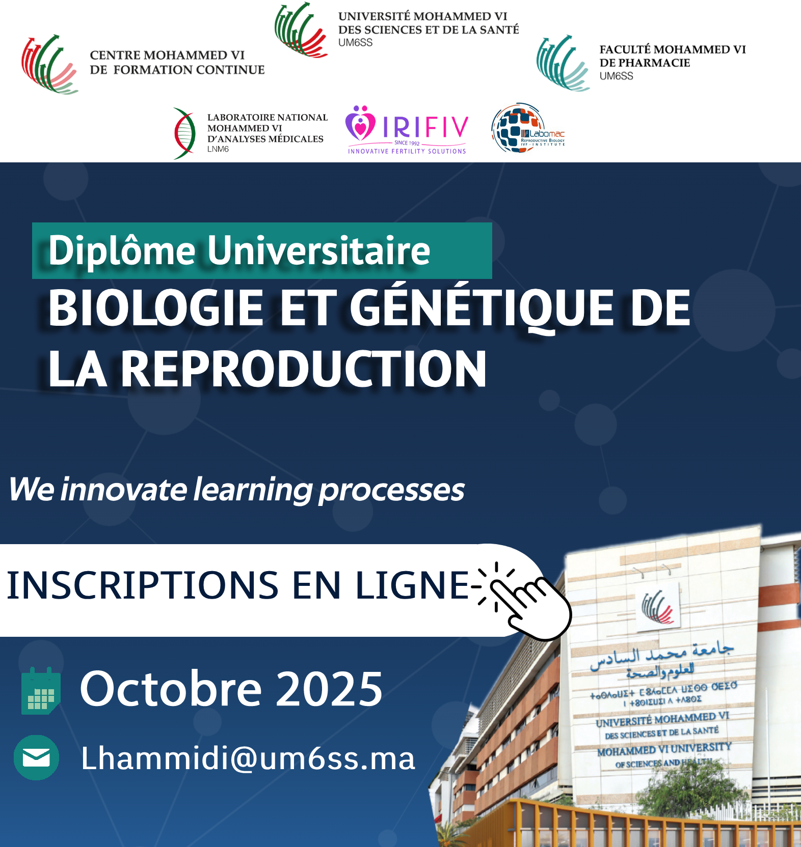 DU Biologie et Génétique de la Reproduction( Octobre 2025 ) – Centre ...